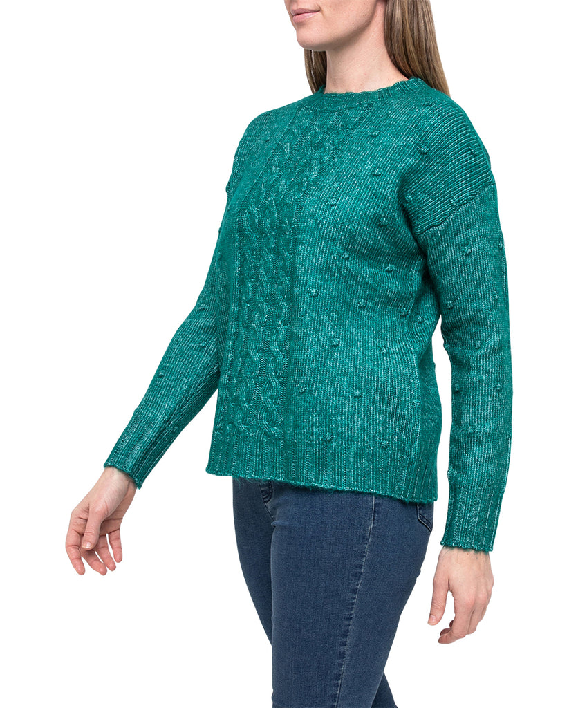 Bobble Cable Pullover by FLAX & SEED – Page Bobble Cable Pullover – ECO D.