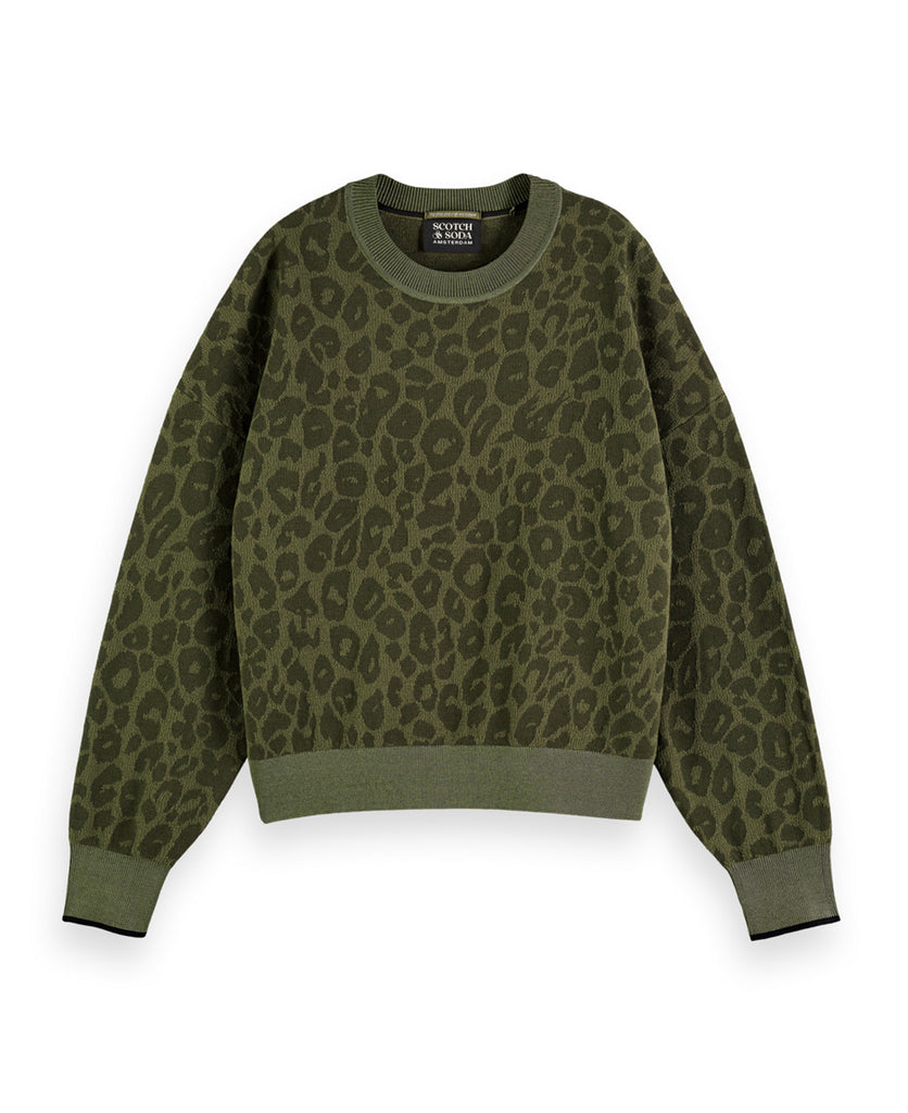 Jacquard Relaxed Fit Pullover by SCOTCH & SODA – Page Jacquard Relaxed ...